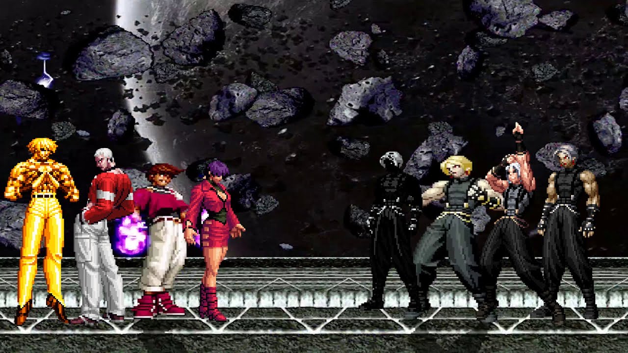 [KOF Mugen] Orochi Team vs Adel Team - YouTube