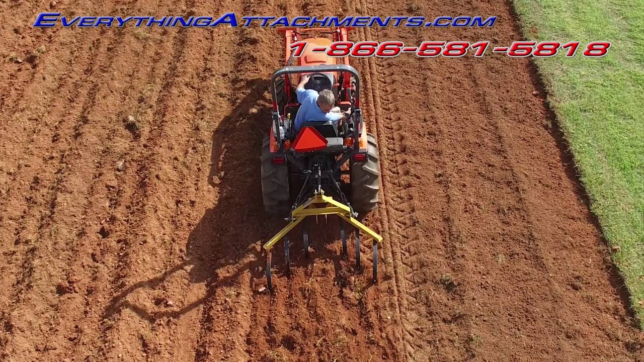 How To Cultivate Your Garden With A Kubota Tractor - YouTube