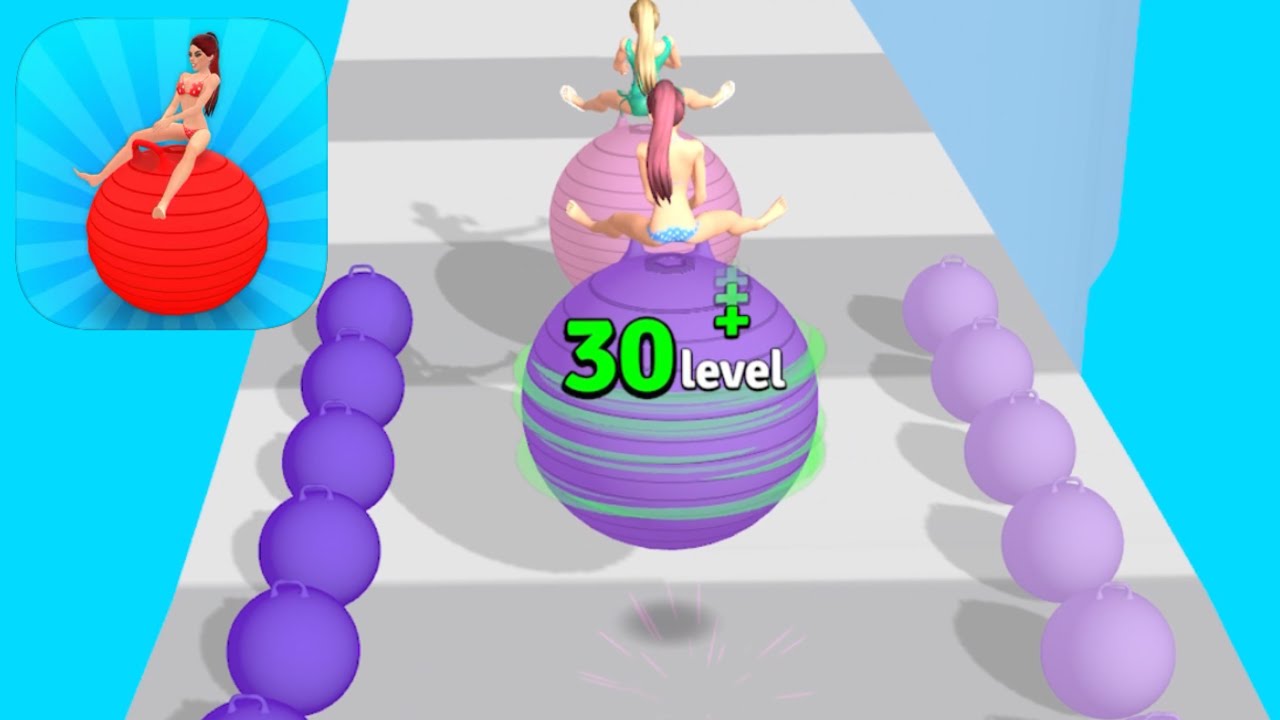 Yoga Color Ball Race - All Levels Gameplay Android, iOS - YouTube