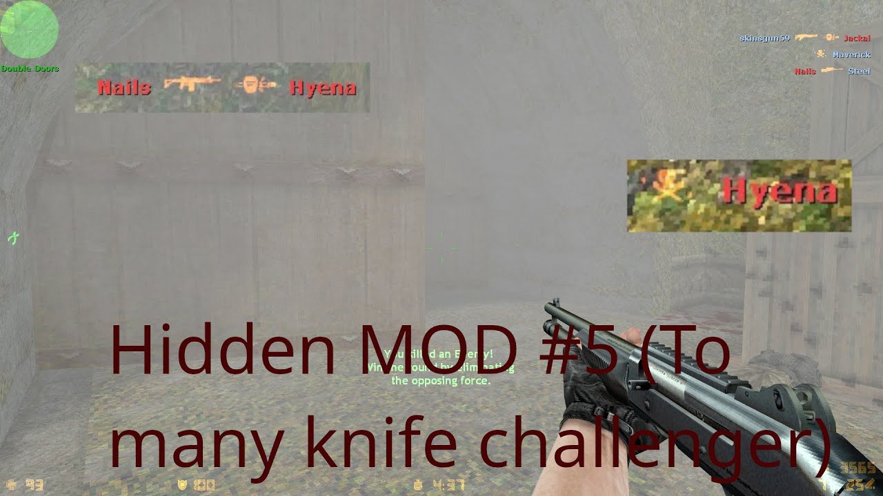 Counter Strike Condition Zero Mission Hidden MOD #5 (To many knife ...