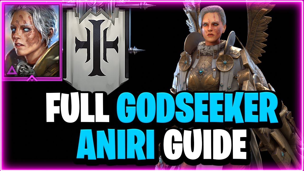 Godseeker Aniri FULL Grades & Build! | RAID Shadow Legends - YouTube