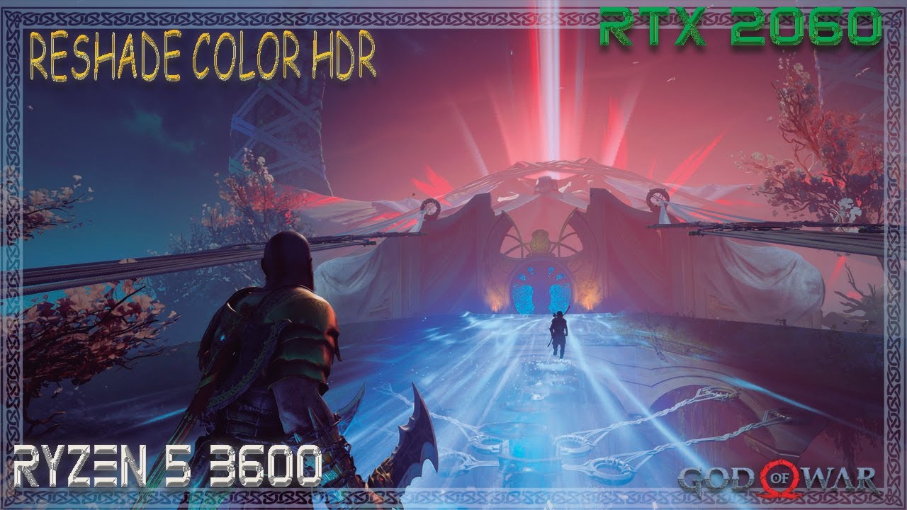 God of War Reshade Color HDR RTX2060 - YouTube