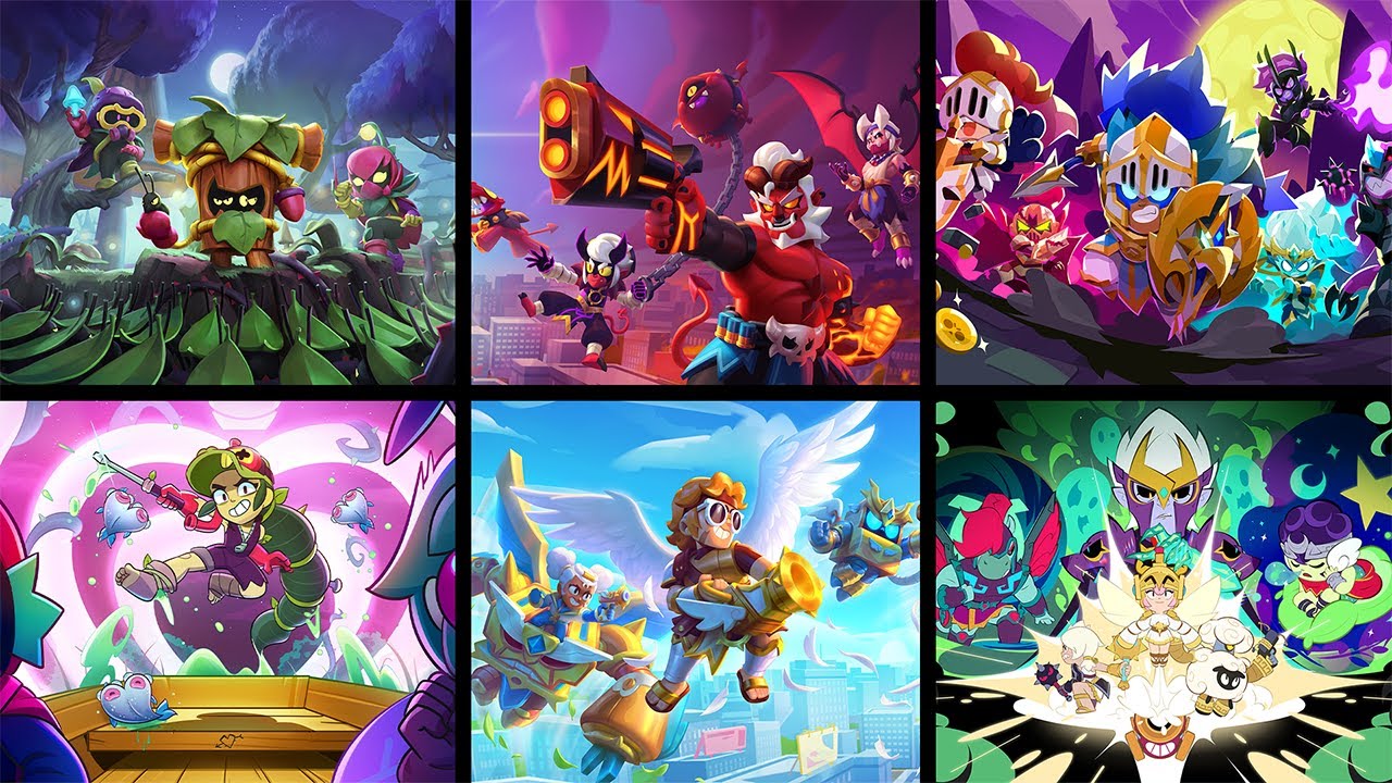 ALL NEW BRAWL STARS MENU MUSIC THEMES! 🔥 Alli, Trunk, Knights, Legends ...