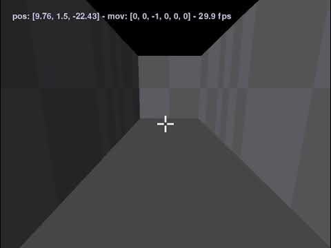 pygame software 3d rendering - randomly generated labyrinth in fps view ...