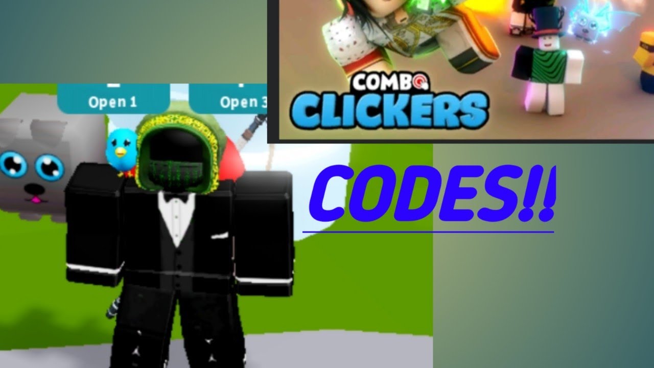 COMBO CLICKERS CODES | ROBLOX - YouTube