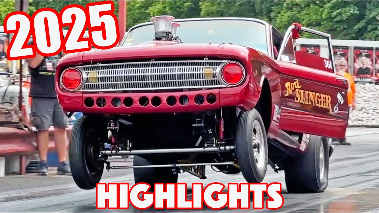 WILD RIDES and Old School Drag Racing Action - 1 Hour Special! - YouTube