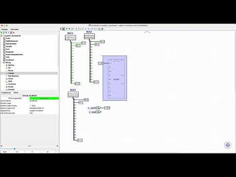 Full ALU (Logisim Evolution) - YouTube