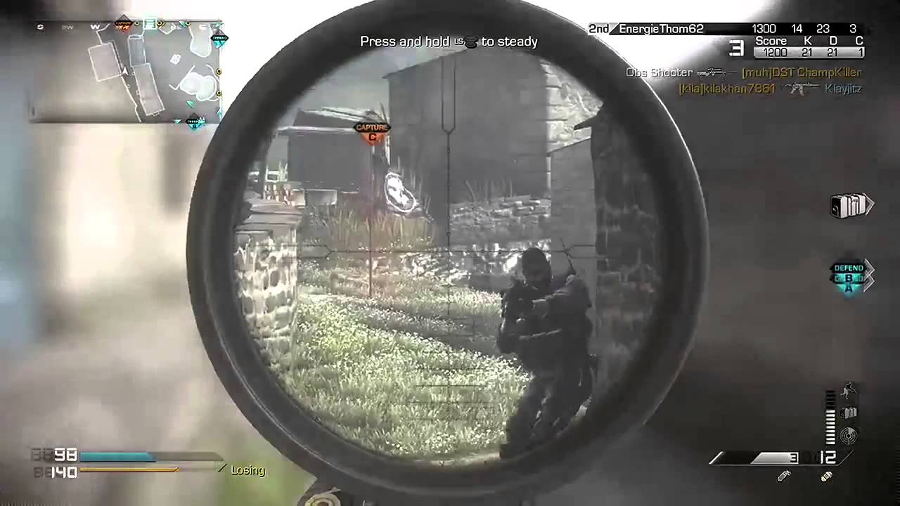 Obs Shooter Feeds On Cod Ghost Youtube 8375