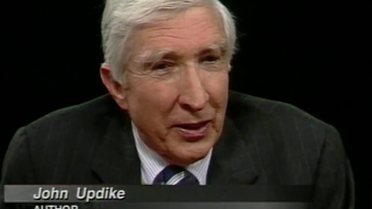 John Updike interview 1998 - YouTube