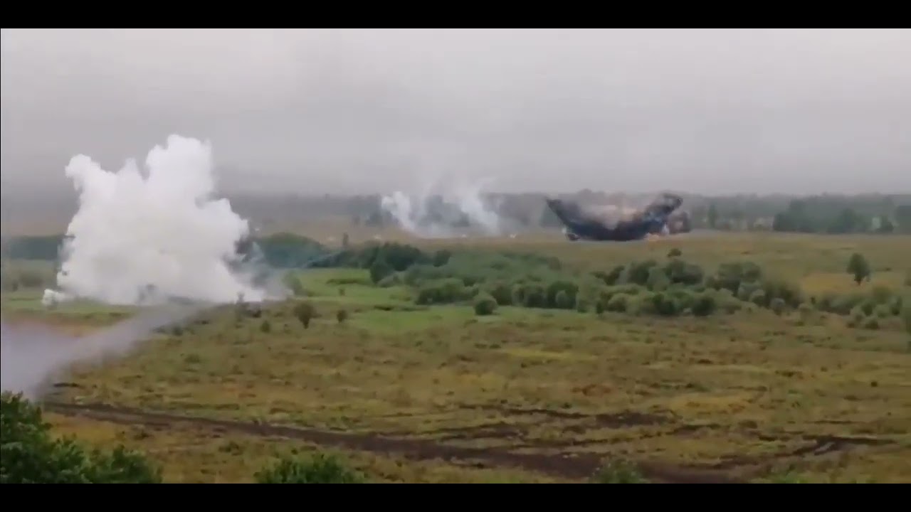 TOS-1 fires in the direction of Nikolaev Ukraine - YouTube