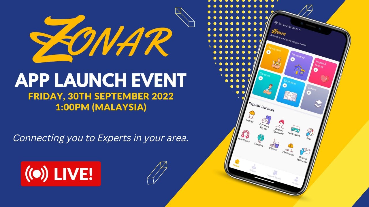 Zonar - App Launch Event! (Malaysia) - YouTube