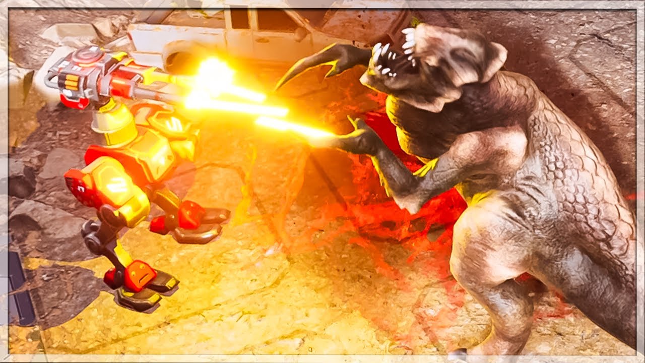 I Created Then FORCED Giant Mechs To Battle MASSIVE Monsters | Mech ...