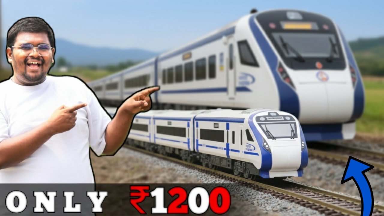 New Vande Bharat Electric (Blue Express) | Train set, Centy toy #train ...