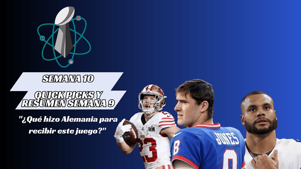 Laboratorio NFL 44: Week 9 y Previo W10 2024 - YouTube