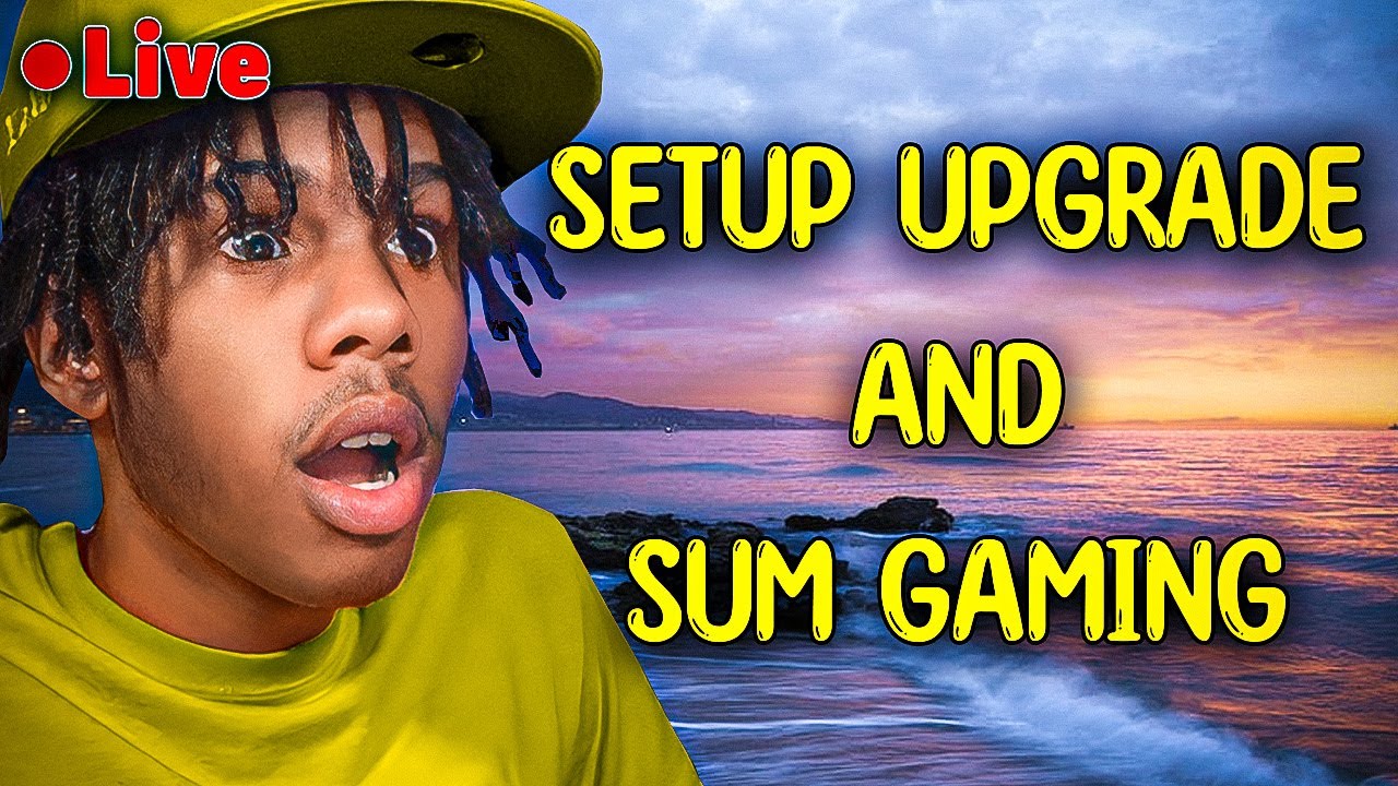 Upgraded My Setup & We Gaming!! - YouTube