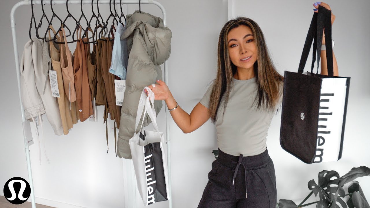 $1,500 LULULEMON TRY-ON HAUL - YouTube