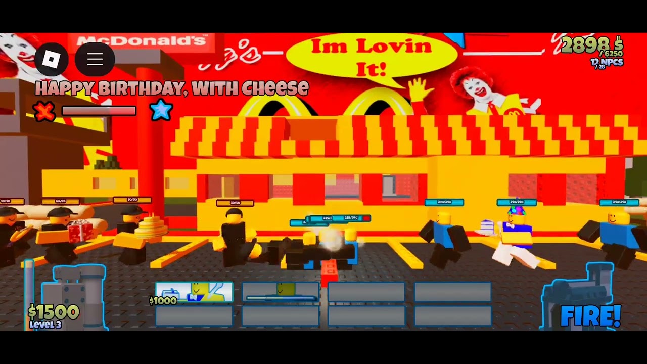 The Battle Bricks | McDonald Battler and others VS Birthday Battler and ...