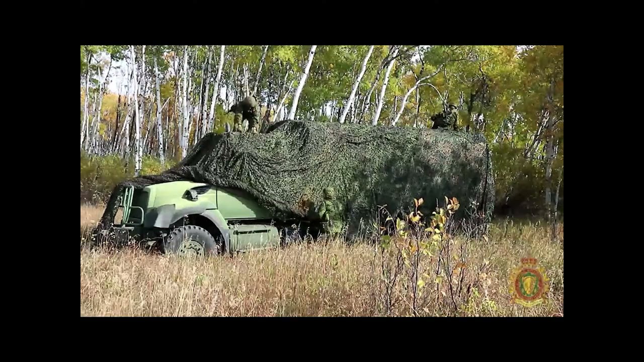 Canadian Forces - Vehicle Camouflage & Concealment - YouTube