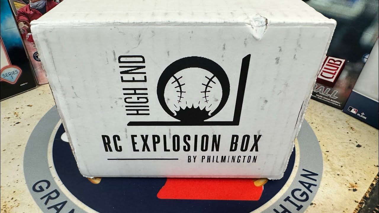 The Rookie Card Explosion Box Baseball February High End! - YouTube
