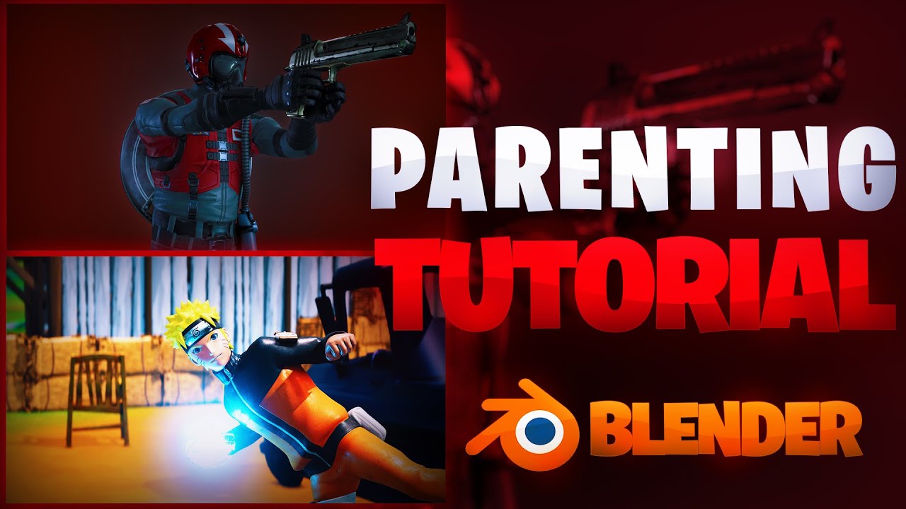 HOW TO PARENT OBJECTS TO ANIMATED CHARACTERS IN BLENDER! (FORTNITE 3D ...