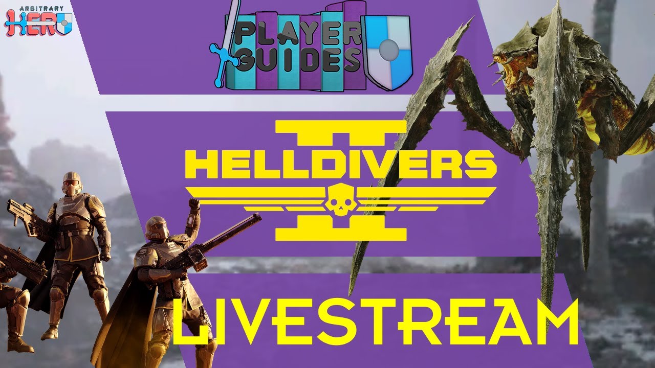 HELLDIVERS 2: Defending (Managed) Democracy Livestream! - YouTube