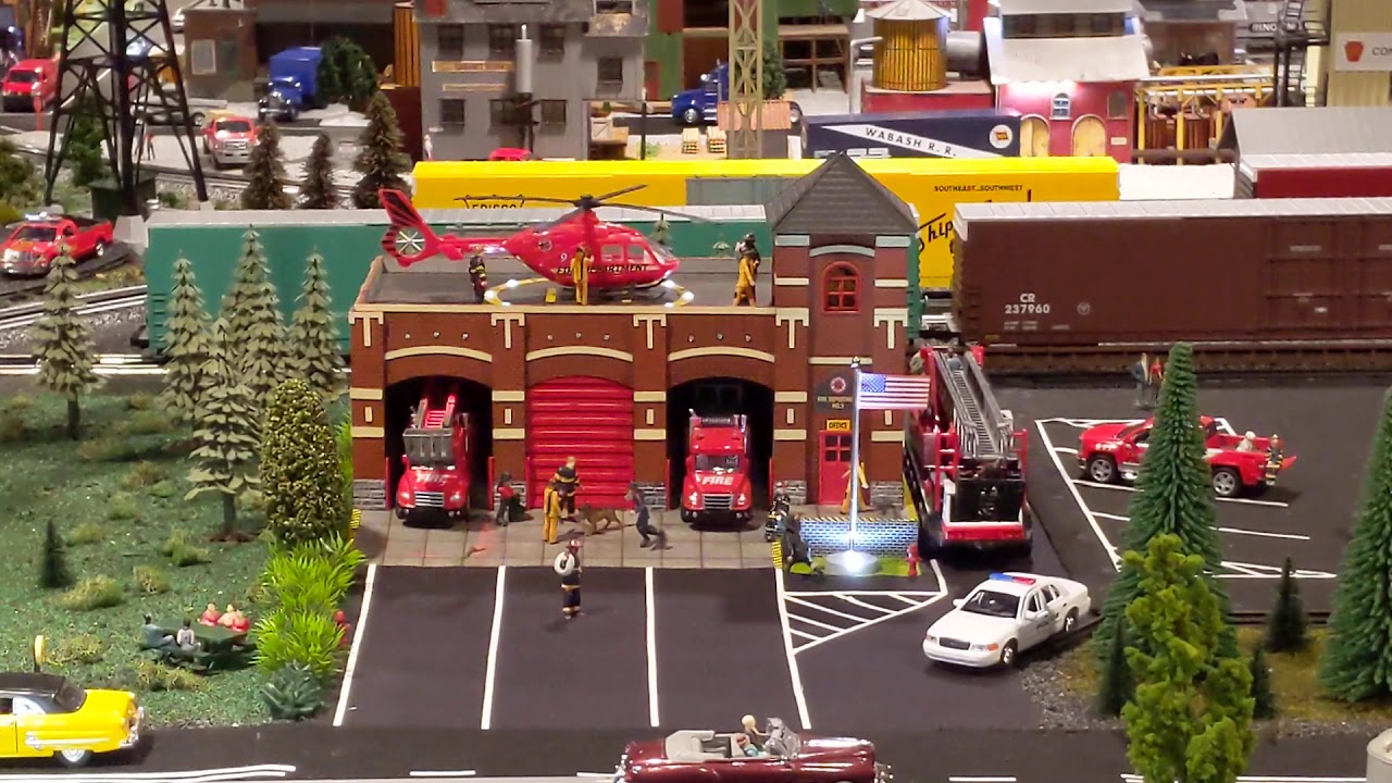 January 12th, 2021 - Menards Fire Station - Corner Field Model Railroad ...