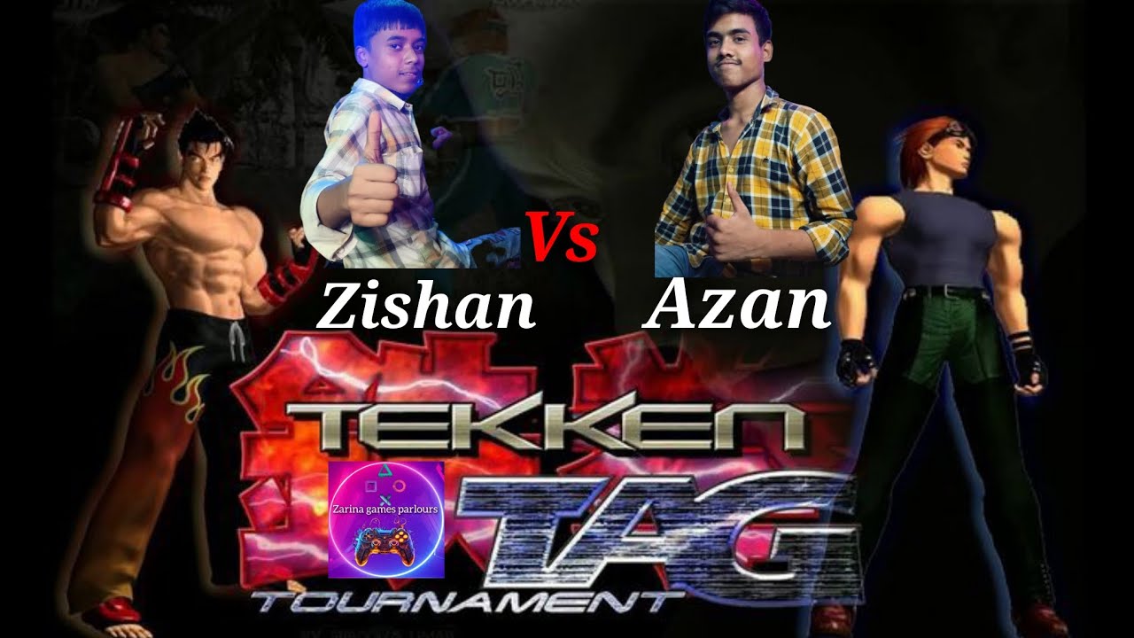 Azan vs zishan tekken tag #zarinagamesparlours #gaming #viralvideo # ...