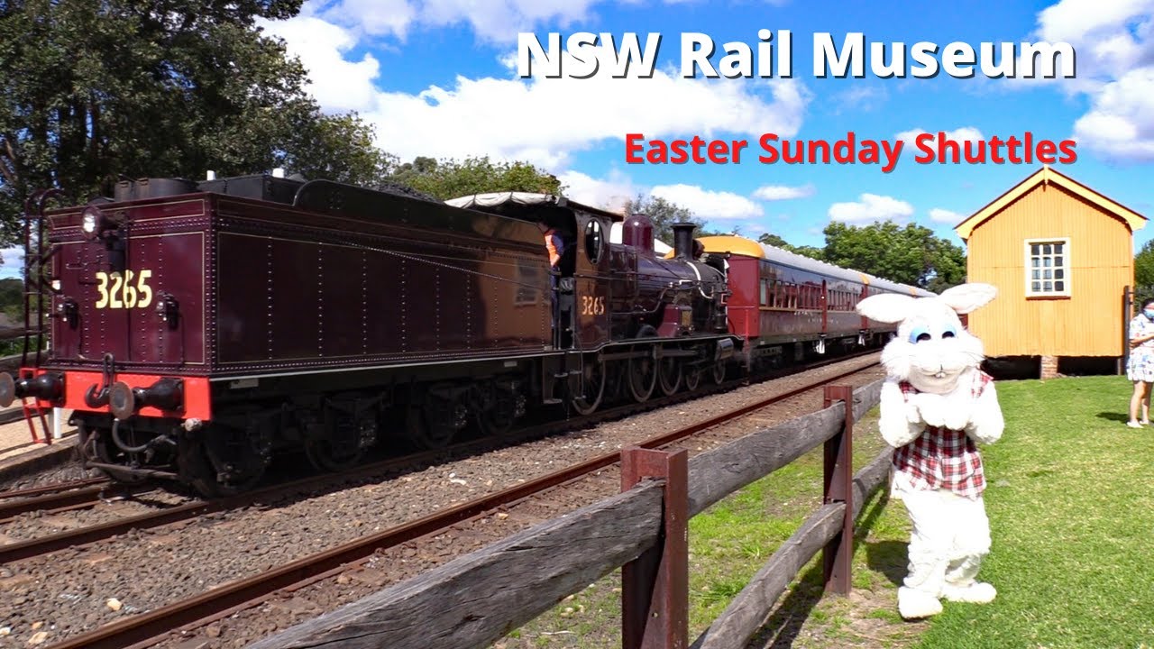 Steam Locomotive 3265 - Loop Line Shuttle - April 2022 - YouTube