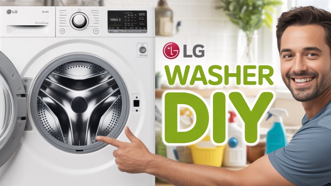 FIX Your LG Washer That Won't Drain or Spin and SAVE $200! - YouTube