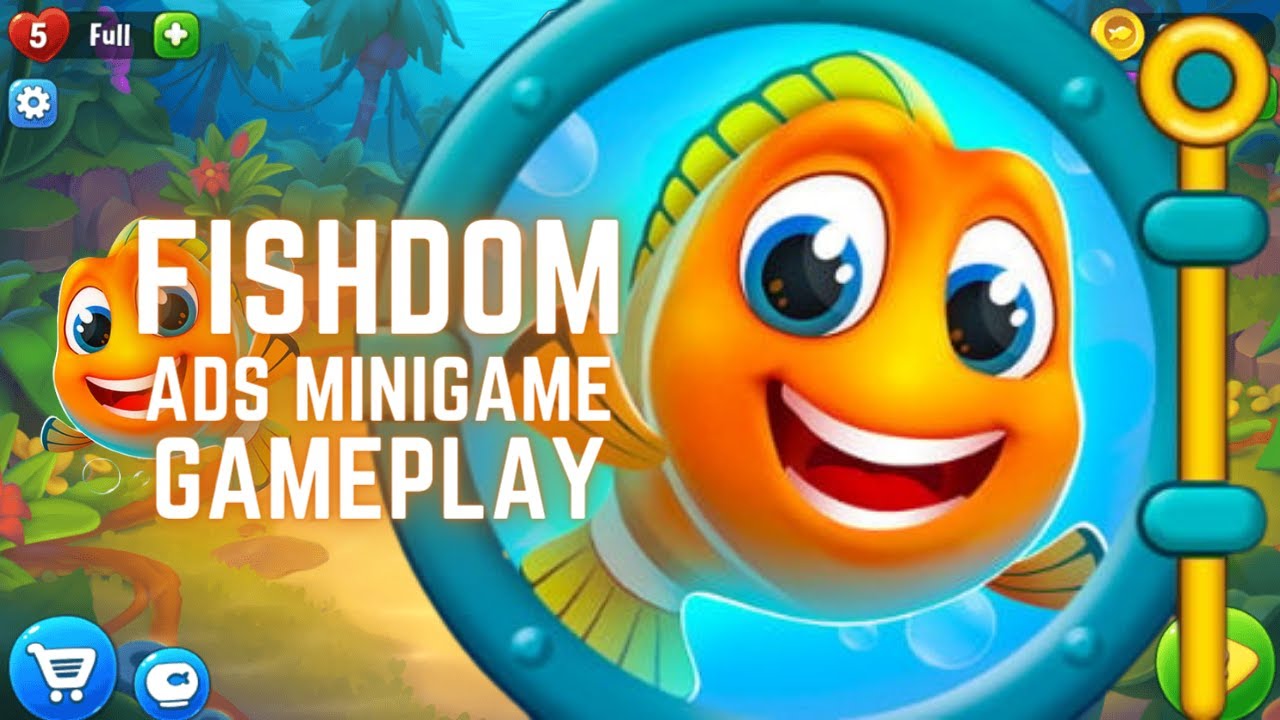 Fishdom Ads Minigame Gameplay | Mobile Gameplay | Puzzle Game|#gameplay ...