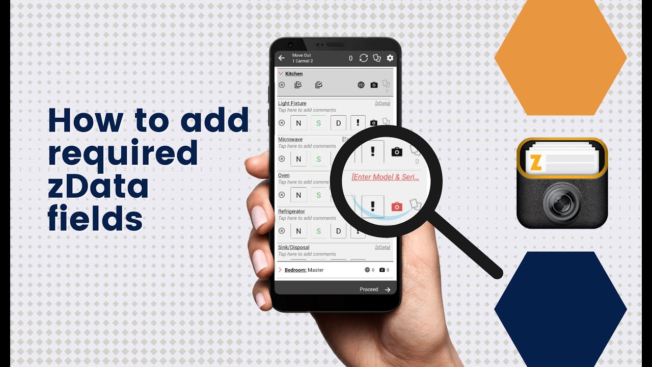 zData – How to add required fields - YouTube