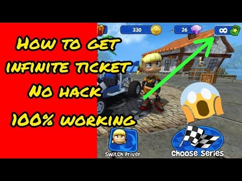 How to get infinite ticket | Beach buggy racing