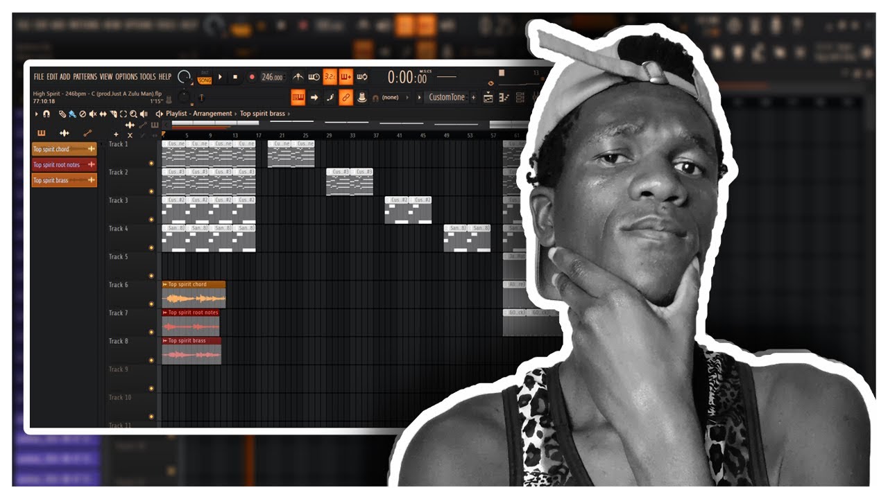 How i made a sample from scratch with stock plugins - YouTube