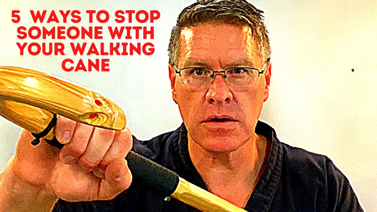 5 Ways To Stop Someone With Your Walking Cane - YouTube