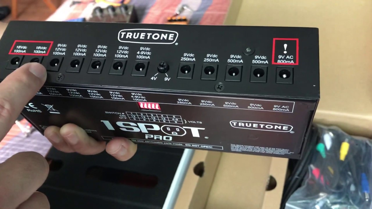 Unboxing fuente de poder 1 spot pro CS12 - YouTube