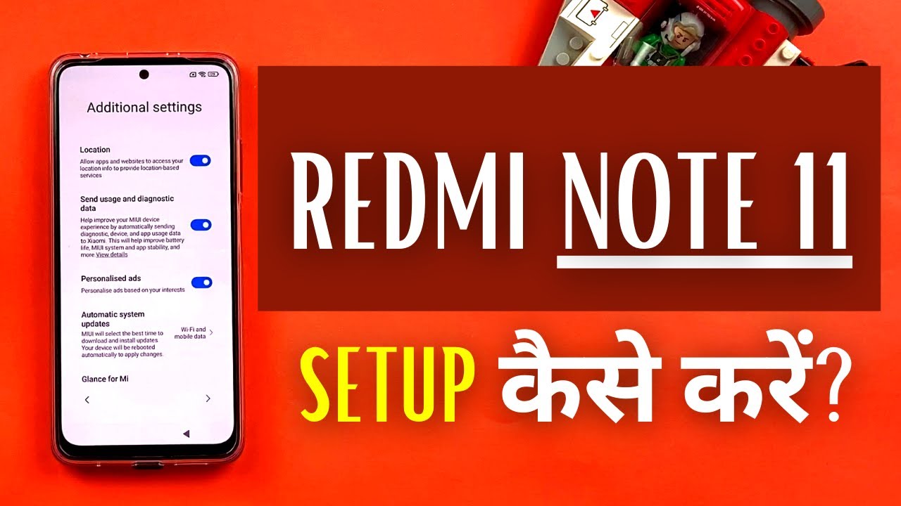 How to Setup Redmi Note 11? | Redmi Note 11 Setup कैसे करें? - YouTube
