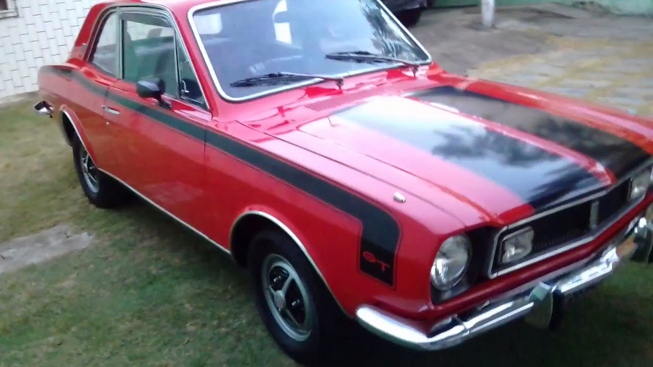 Ford Corcel Placa Preta GT 1974. #Classiccar #Oldcar #Verdesmares50anos ...