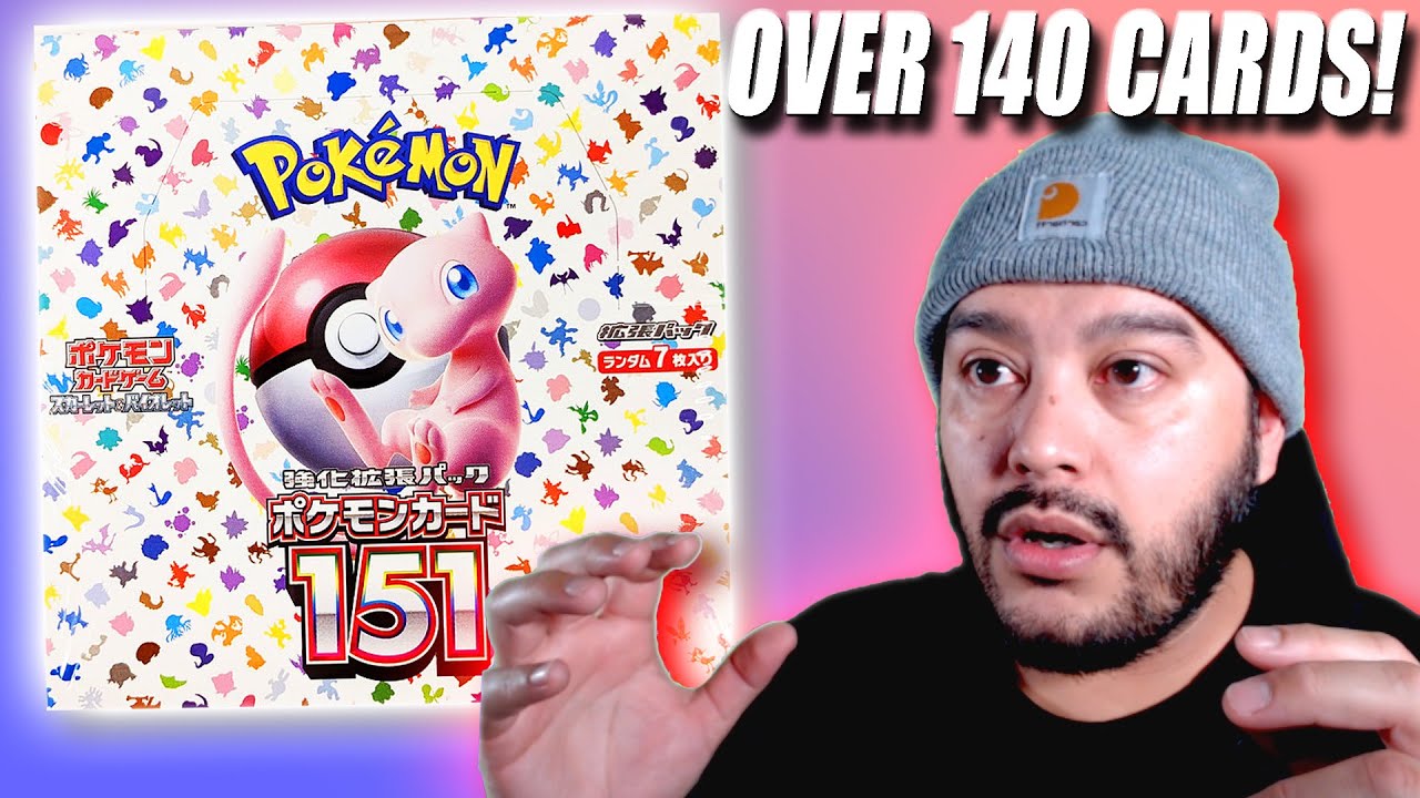 Unboxing A Japanese Pokemon 151 Booster Box! - YouTube