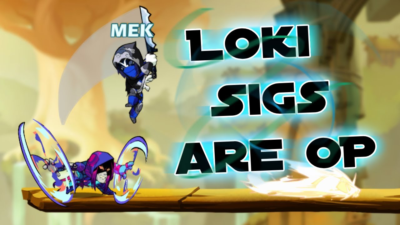 Brawlhalla Loki is such a broken legend!!! - YouTube