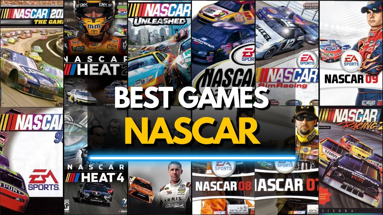 Top 20 Best NASCAR Games of All Time 🏎️🇺🇸 - YouTube