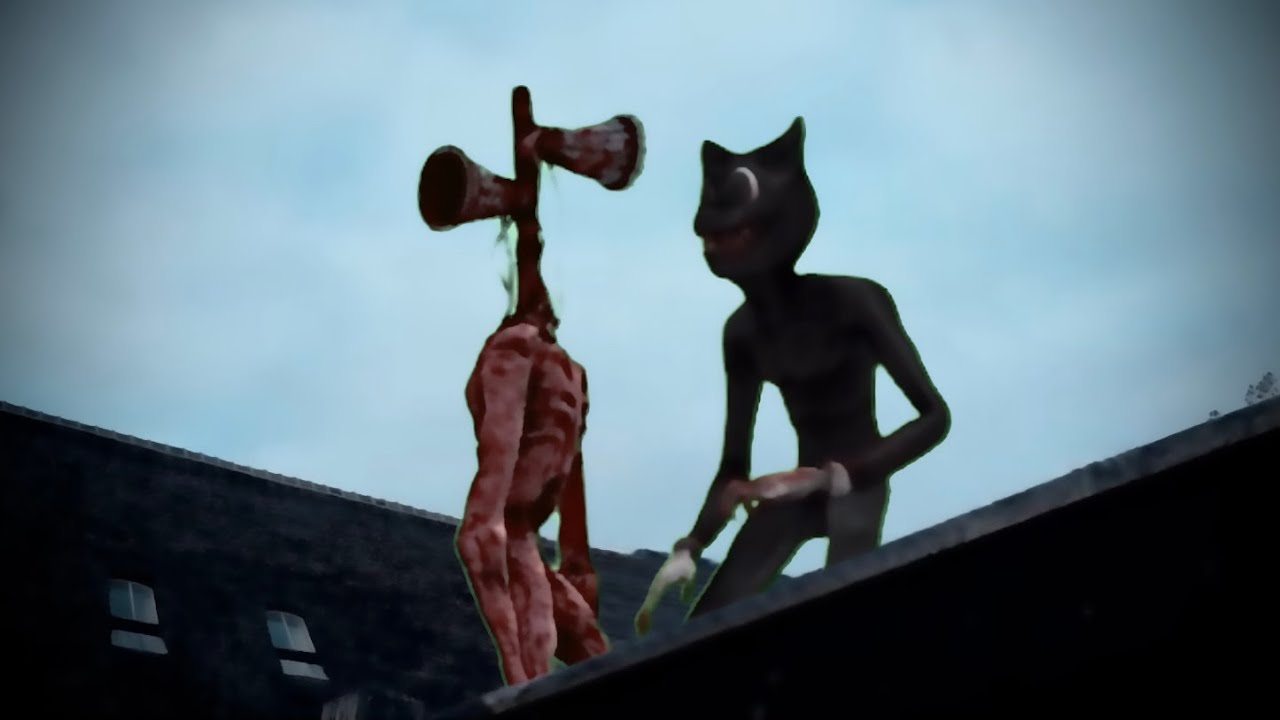 Siren Head VS Cartoon Cat (@HorrorSkunx Remake) - YouTube