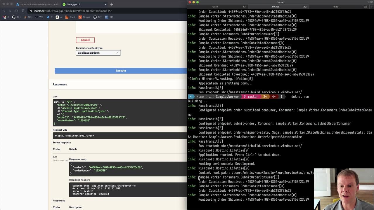 MassTransit - Azure Service Bus Saga Sessions and Scheduler - YouTube