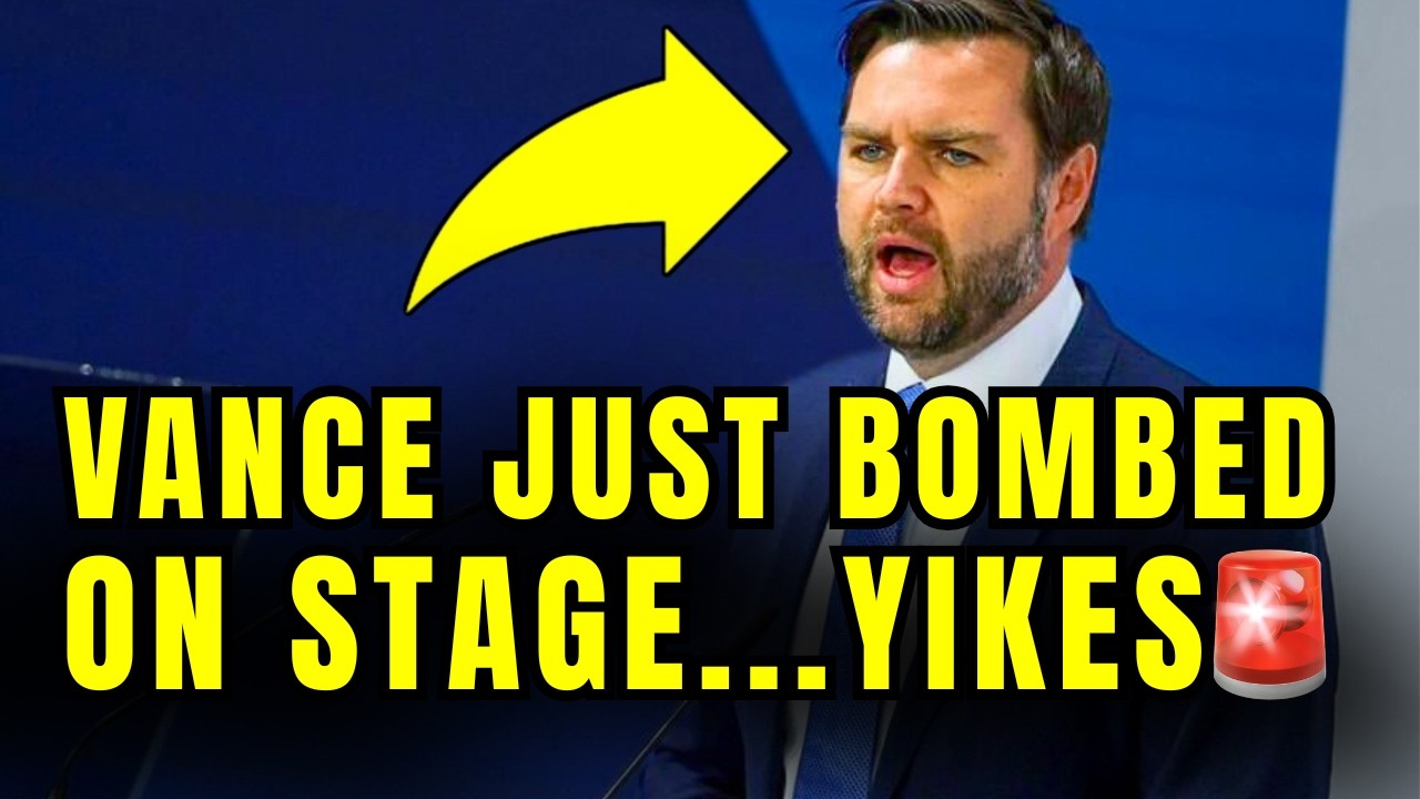 WATCH: JD Vance Just EMBARRASSED Himself ON THE WORLD STAGE🚨 - YouTube