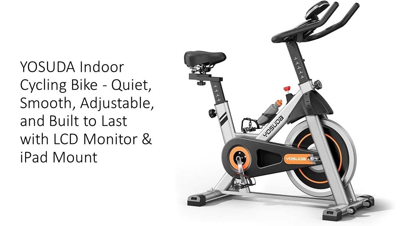 YOSUDA Indoor Cycling Bike - Quiet, Smooth, Adjustable & Built to Last ...