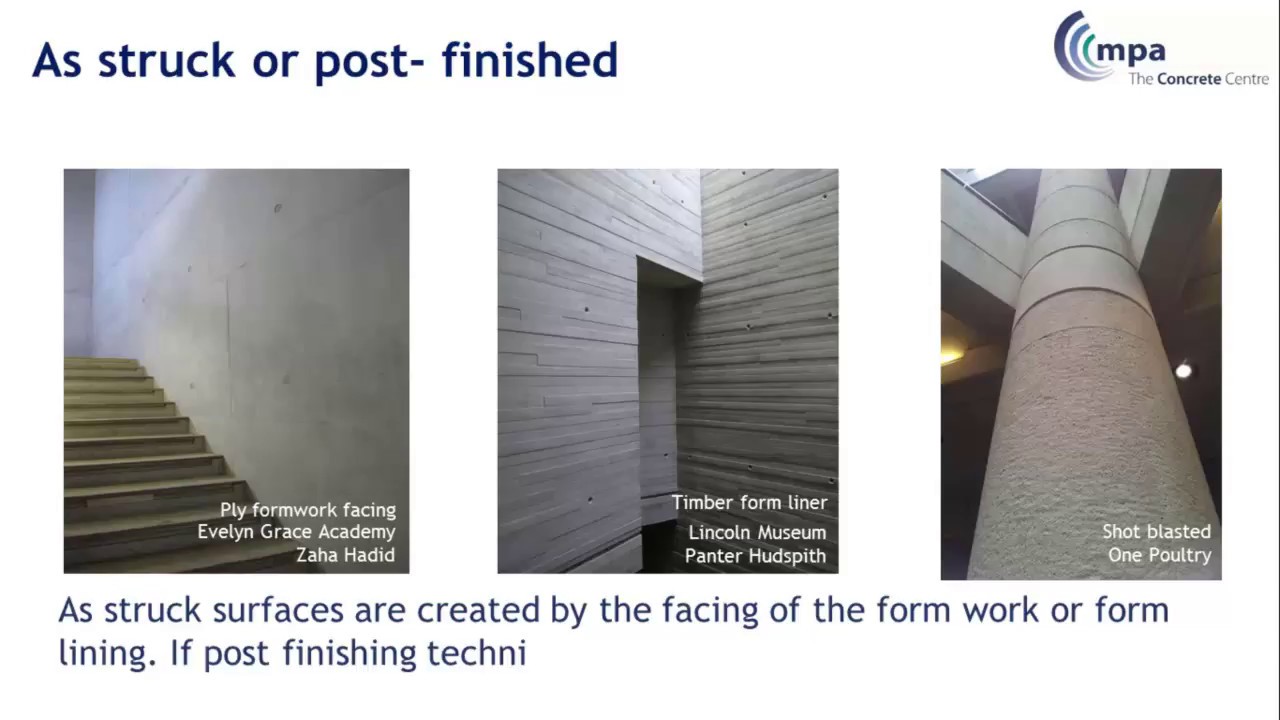 Visual concrete: essential guidance - YouTube