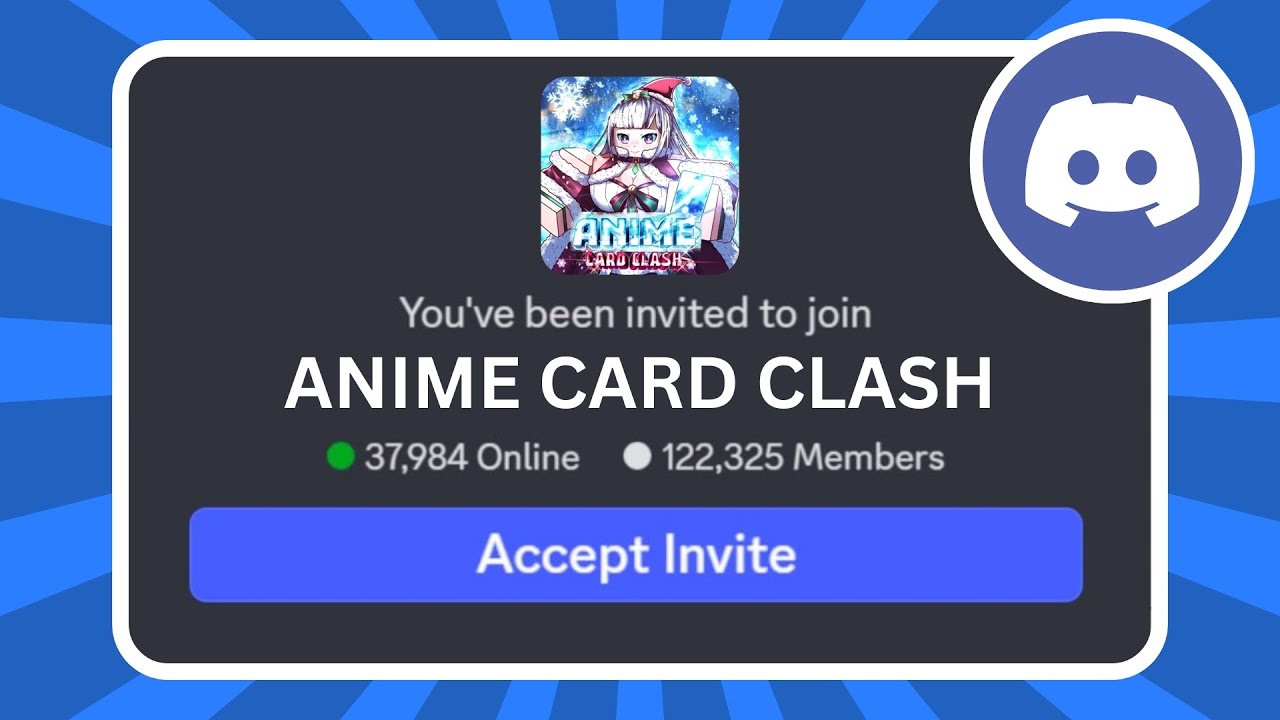 How to Join Anime Card Clash Discord Server - YouTube