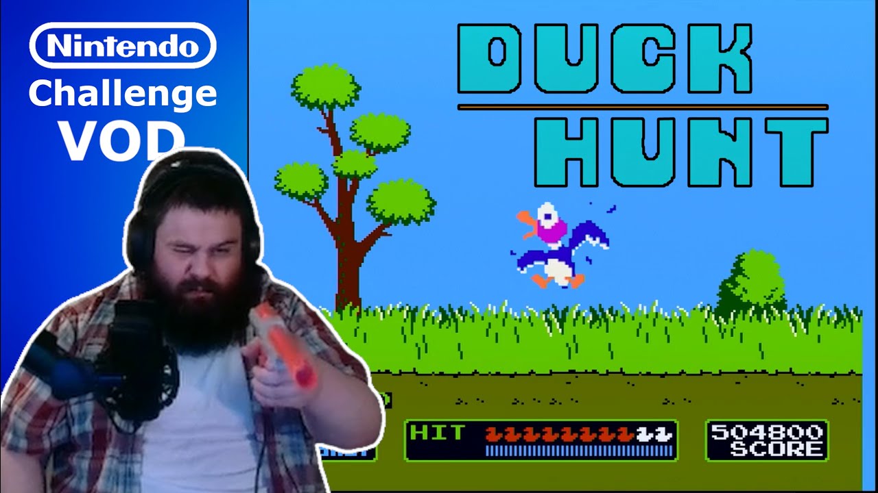 [VOD] Beating EVERY Nintendo Game | Duck Hunt | Game #76 - YouTube