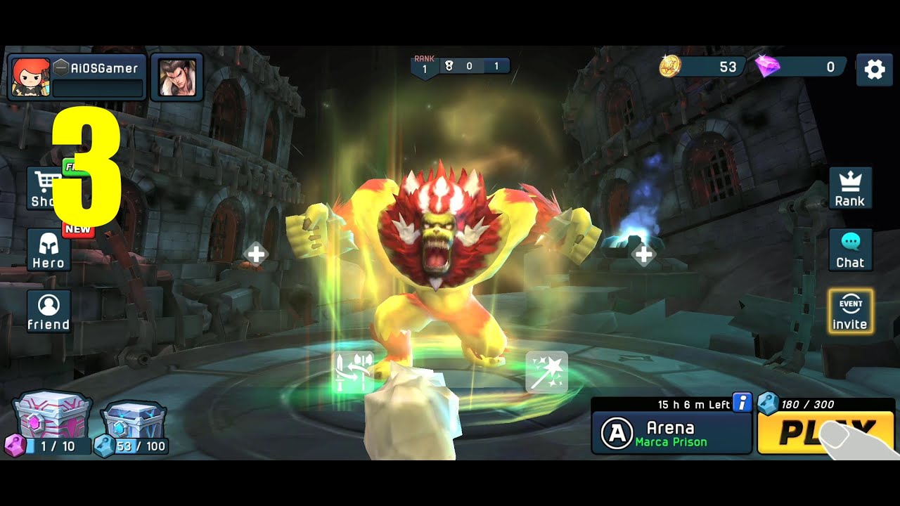 Battle Rivals #3 - 3V3 MOBA Game - Puig Gameplay [Android iOS] - YouTube