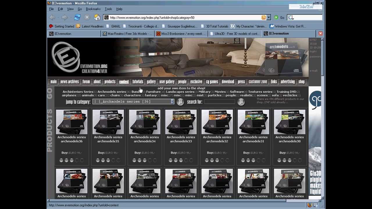 Video corso 3D Studio Max 8 _14 3DS Max Merge and summary - YouTube