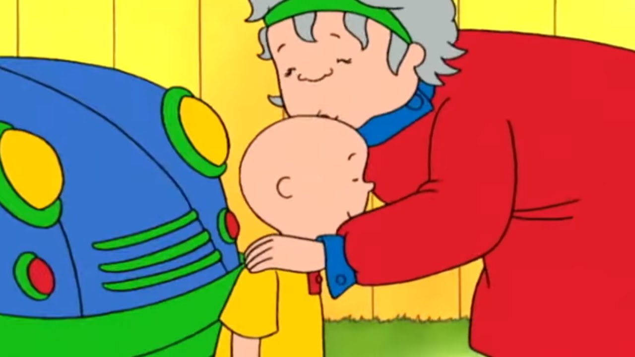 Caillou Visits Grandma | Caillou Cartoon - YouTube